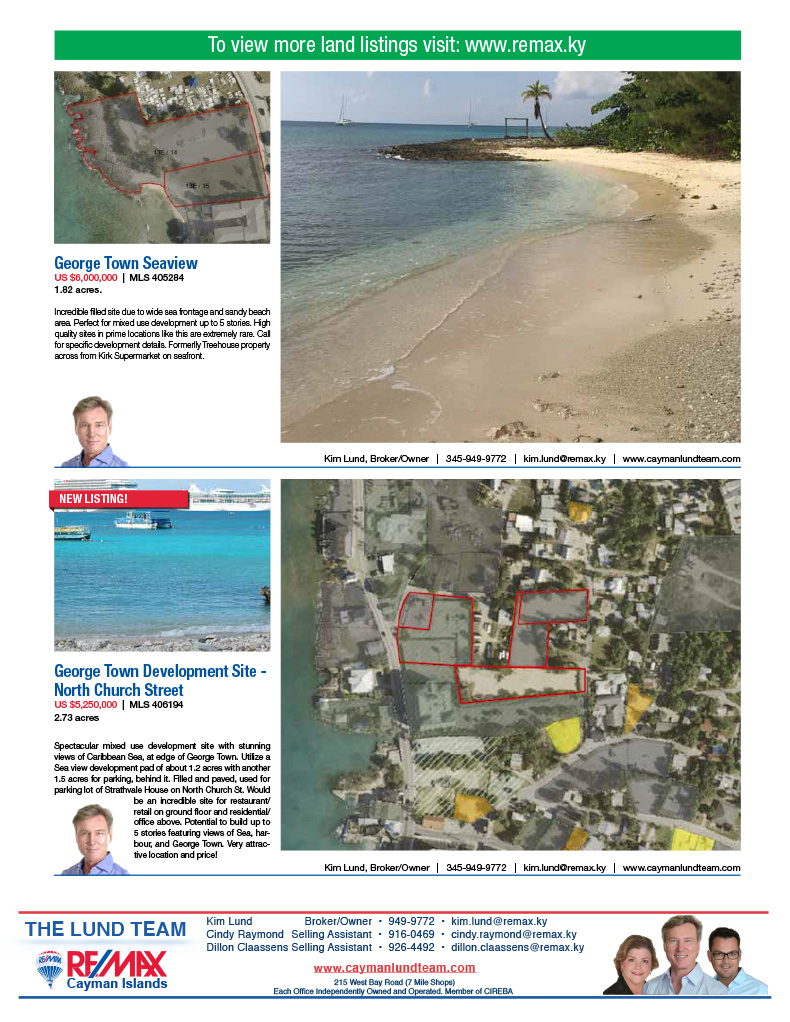 Featured Properties - Cayman Lund Team